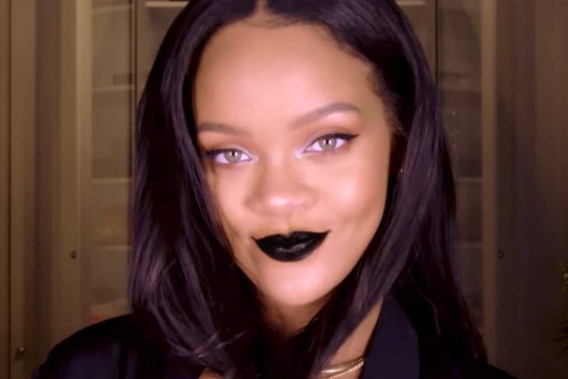 Rihanna's Latest Makeup Tutorial For Halloween Using Fenty Beauty's ...