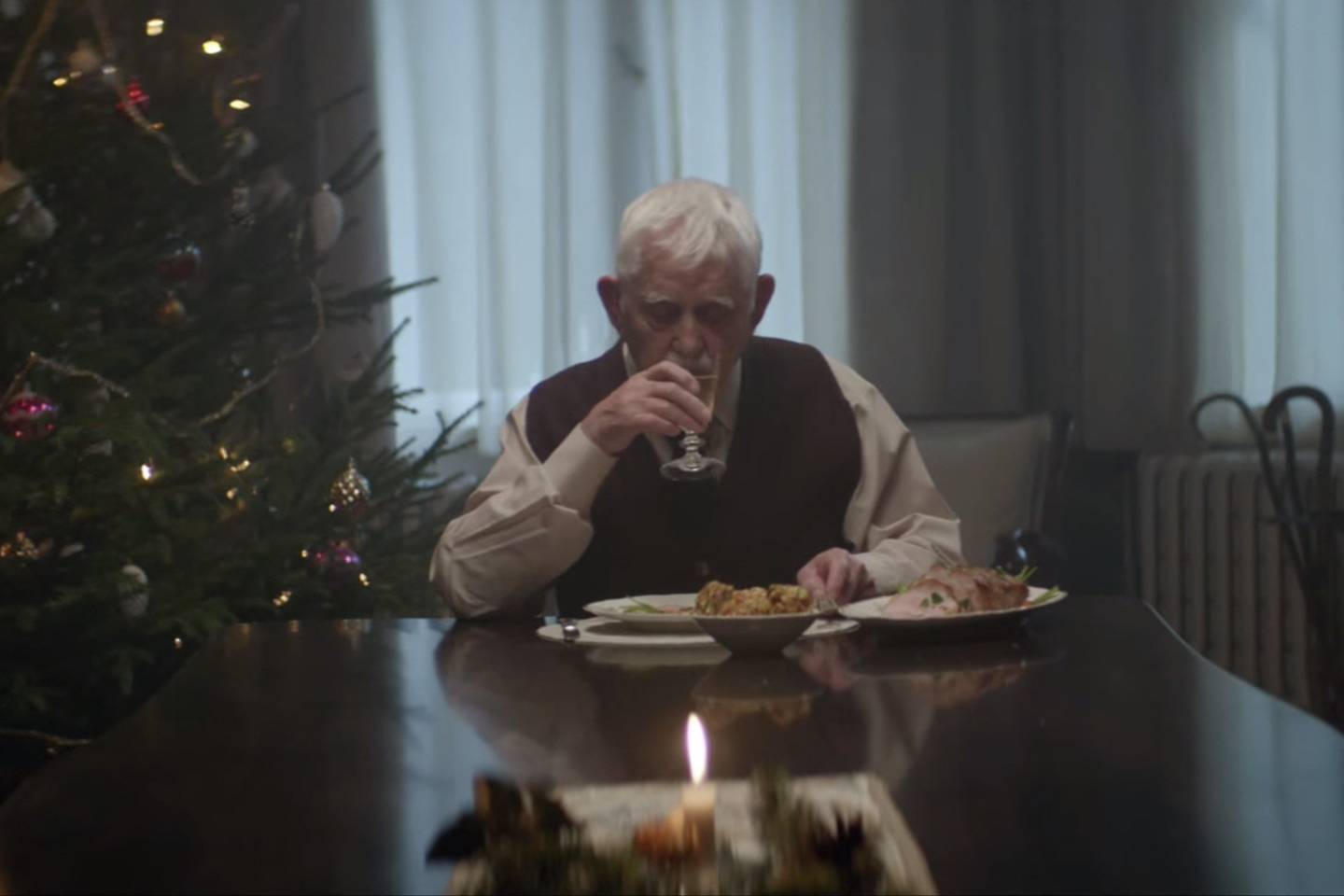 Sad Christmas TV Advert EDEKA with old man - VIDEO | Glamour UK
