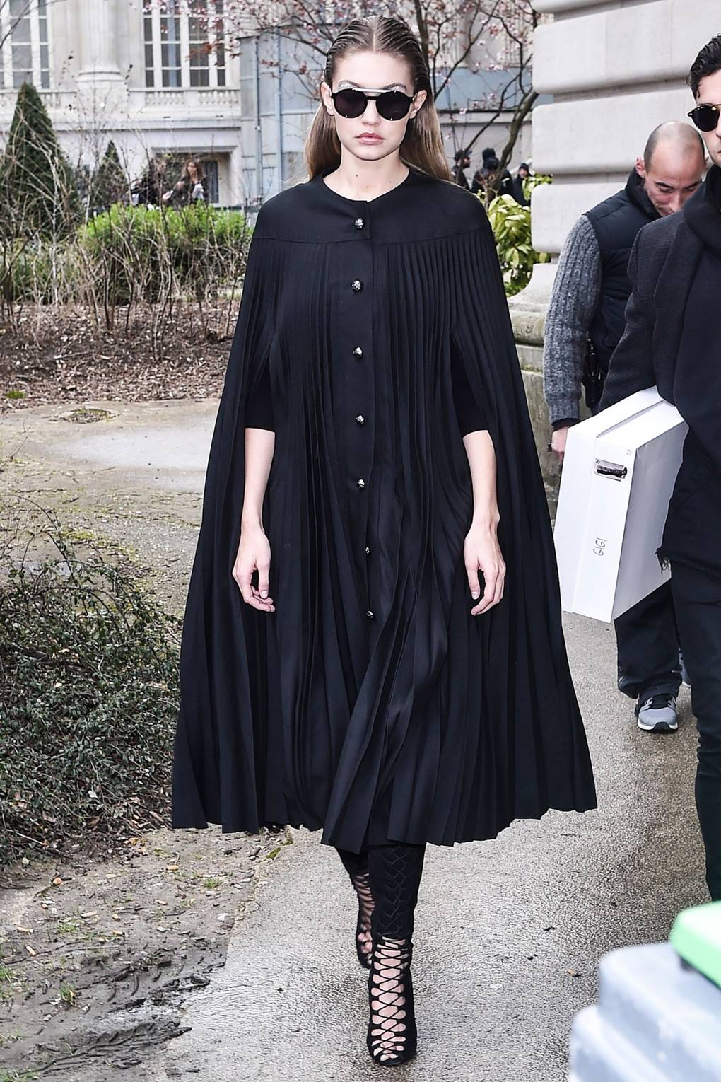 Celebrities wearing capes for winter | Glamour UK