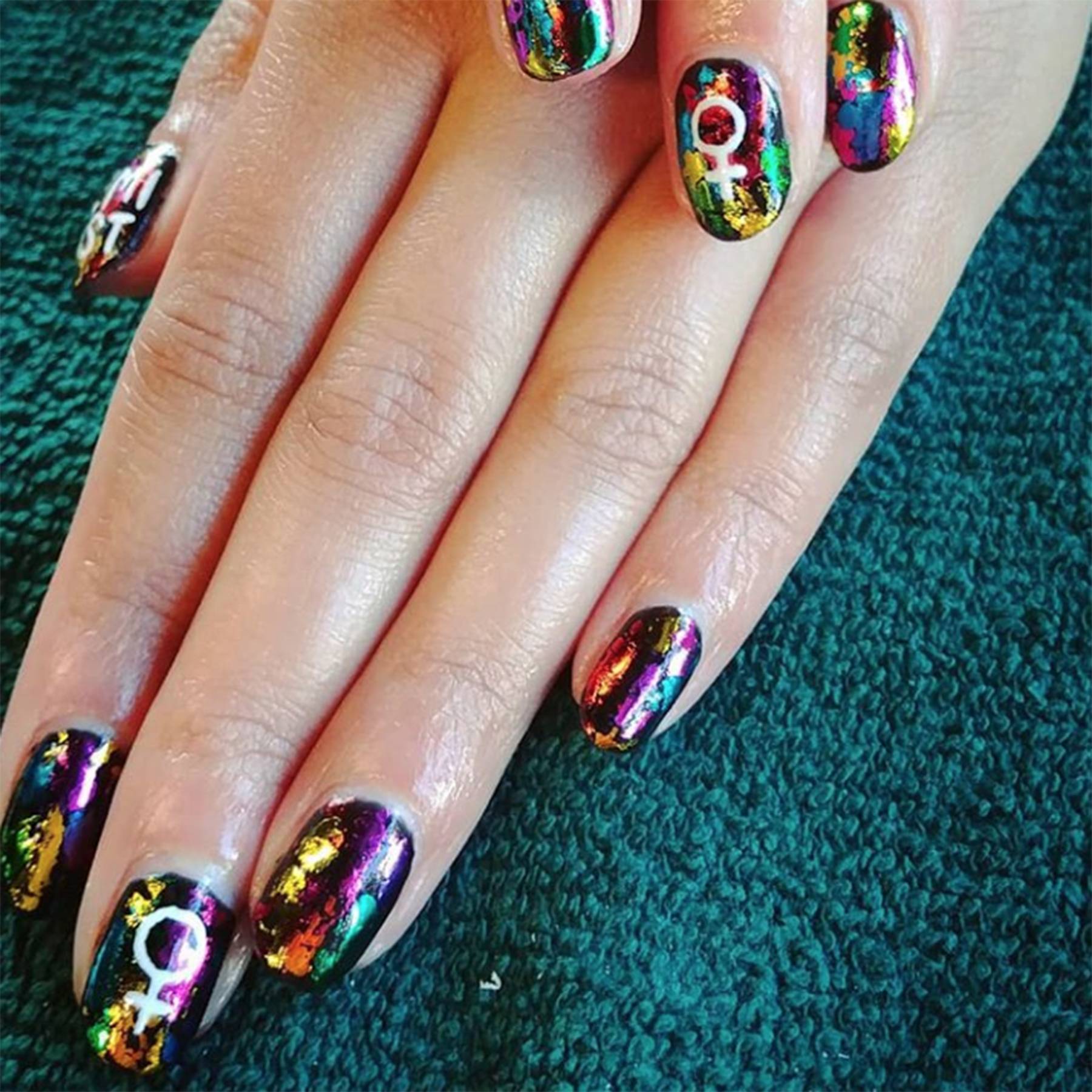 Feminist Nail Art Designed To Make A Statement | Glamour UK
