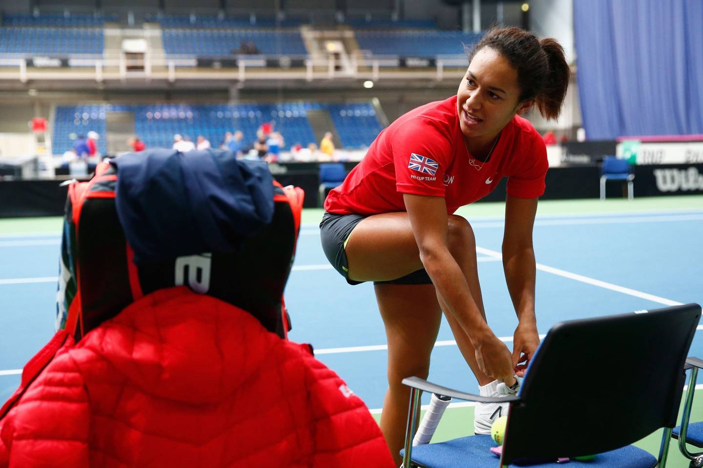 Heather Watson’s Fed Cup Diary 2015, Team GB Tennis | Glamour UK