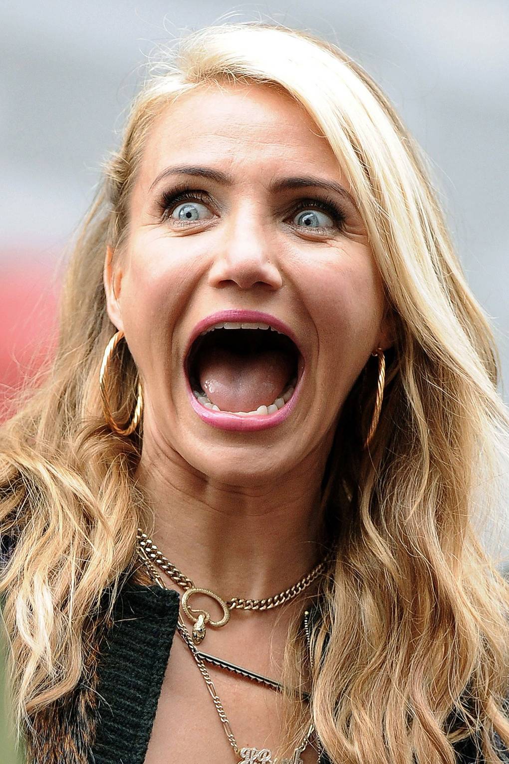 Celebrities pulling funny faces | Glamour UK