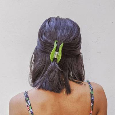 27 Ways To Tie Your Hair Back If It’s Super Short | Glamour UK
