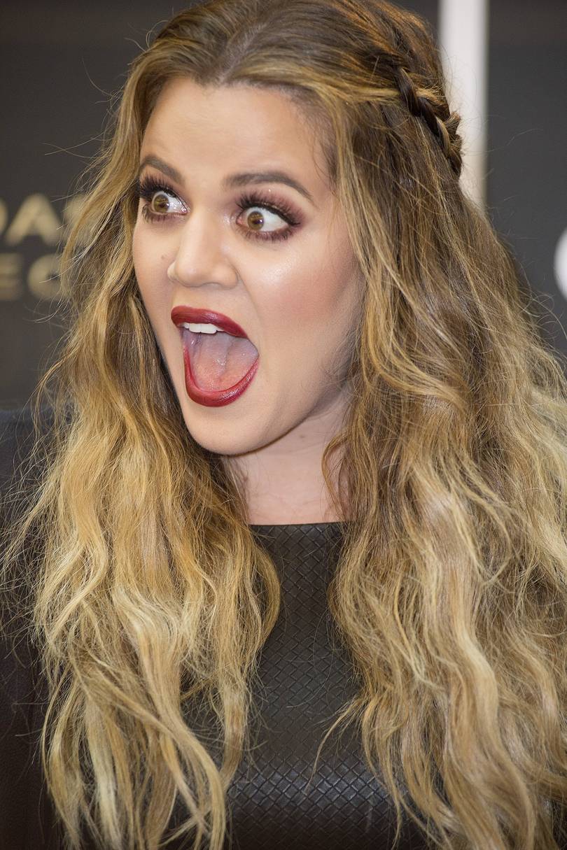 Celebrities pulling funny faces | Glamour UK