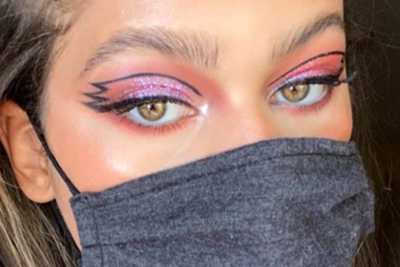 How To Up Your Eye Makeup Game When Wearing A Mask | Glamour UK