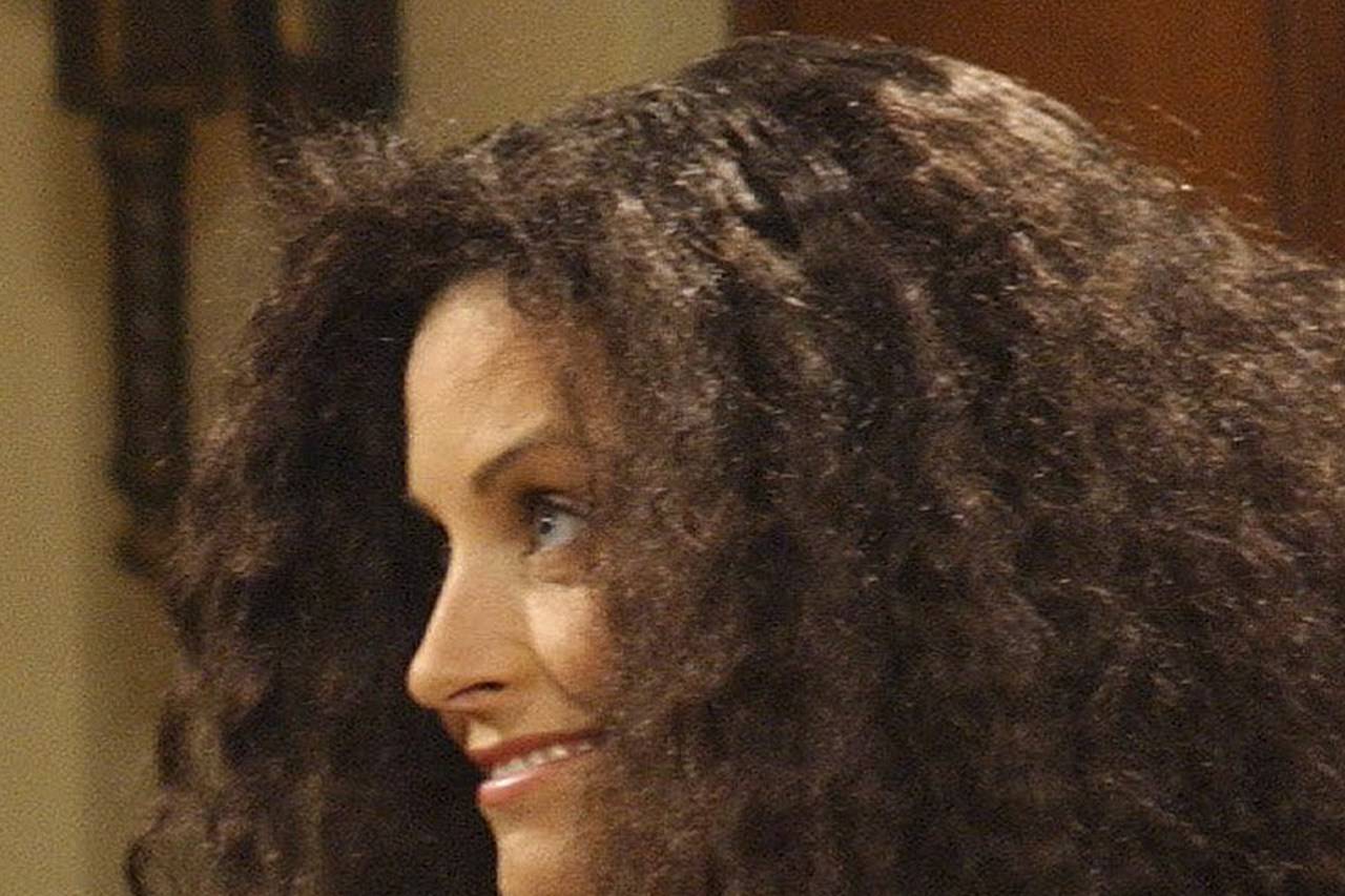 Frizzy hair & humidity GIFS; Monica from Friends | Glamour UK