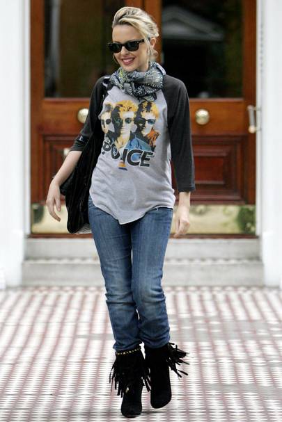Celebrities Wearing Cool Band T-Shirts (Glamour.com UK) | Glamour UK