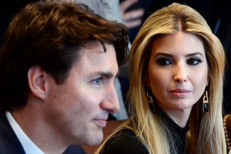 "Celebrities staring longingly at Justin Trudeau" memes are powering us ...