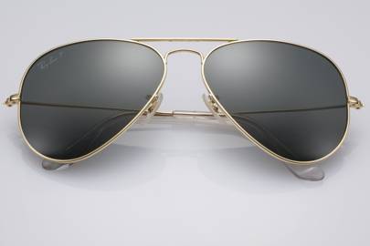 Ray-Ban solid gold sunglasses expensive - fashion news | Glamour UK