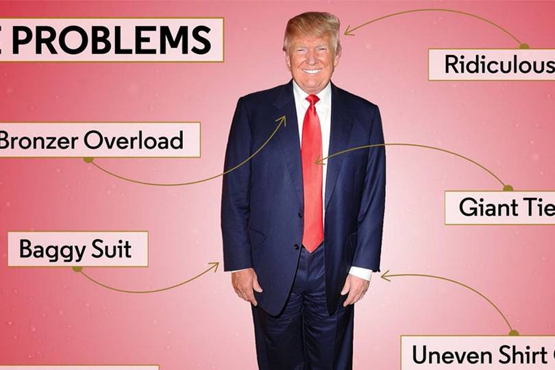 GQ Donald Trump Makeover - Style Video | Glamour UK