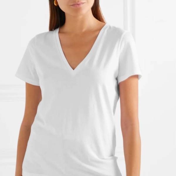 23 Best V-Neck T-Shirts For Women That Every Wardrobe Needs | Glamour UK
