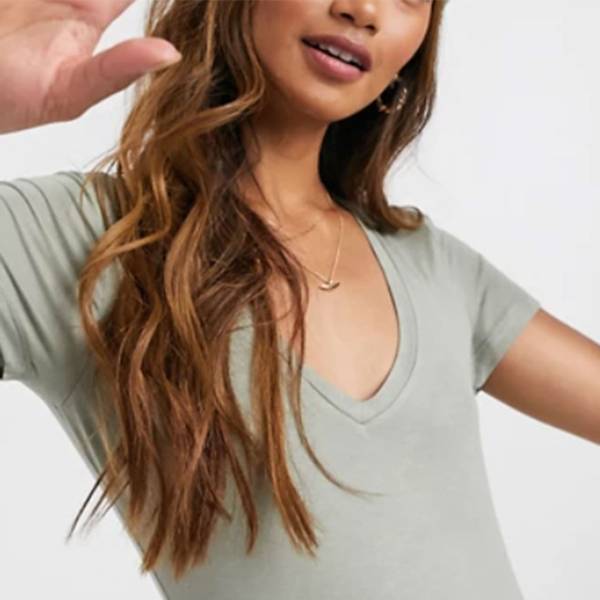 23 Best V-Neck T-Shirts For Women That Every Wardrobe Needs | Glamour UK