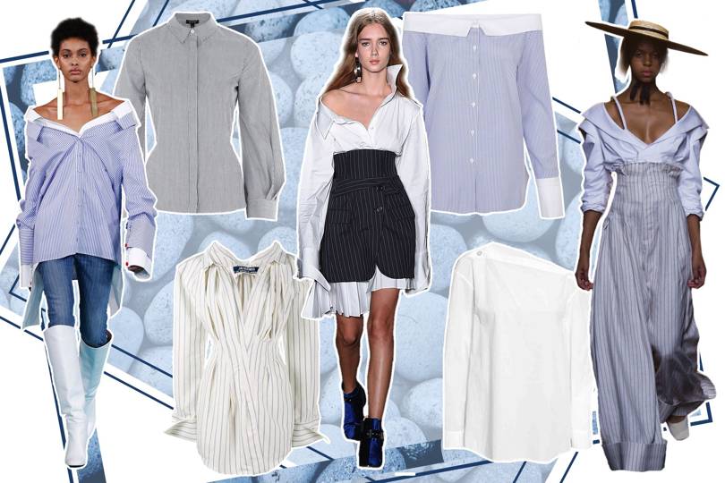 New shirt styles; oversized, off shoulder and long sleeves | Glamour UK