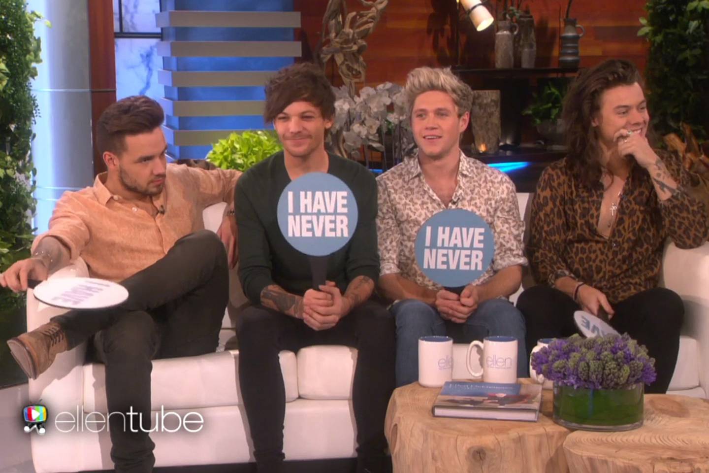 One Direction Ellen Video - Never Have I Ever | Glamour UK