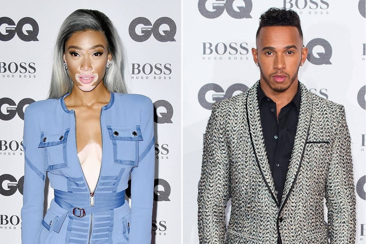 Lewis Hamilton & Winnie Harlow Dating? Model Girlfriend Rumours ...