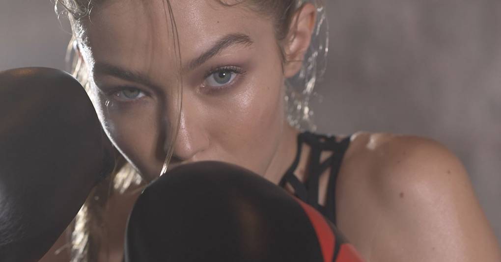 Gigi Hadid shows off her boxing skills in first sports modelling ...