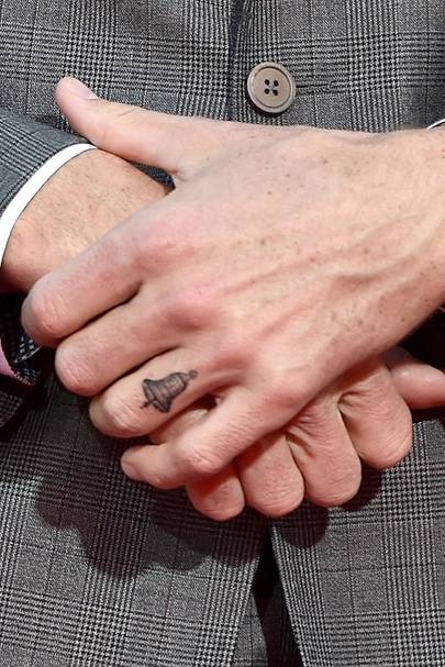 Dax Shepard Tattoo For Wife Kristen Bell Photos Glamour Uk