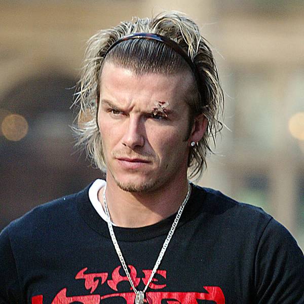 David Beckham Hair - Hairstyles Then And Now | Glamour UK