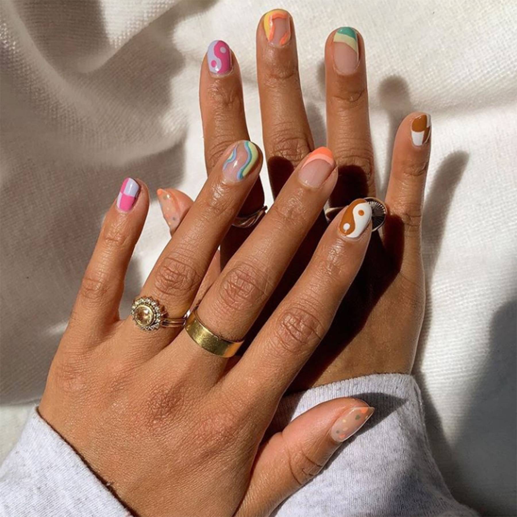 Mix & Match Nails: For When You're Not Sure What To Choose | Glamour UK