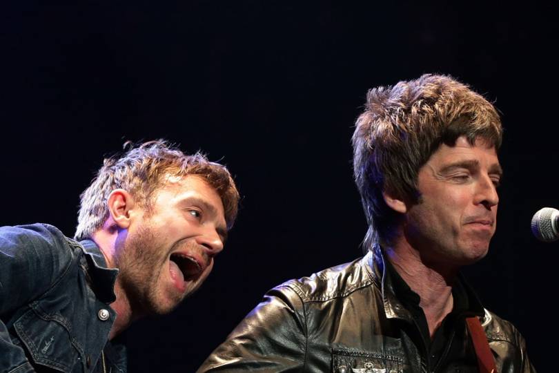 Noel Gallagher Damon Albarn perform together history - celebrity news ...