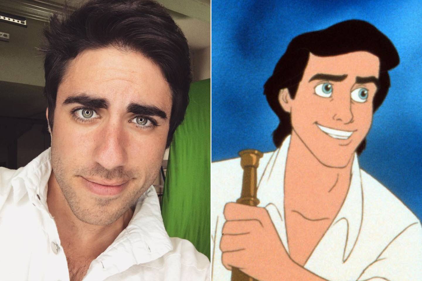 Prince Eric lookalike from The Little Mermaid; Real life Disney ...