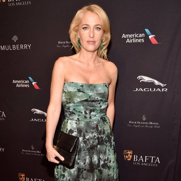 Gillian Anderson style evolution clothes fashion; GLAMOUR.com (UK ...