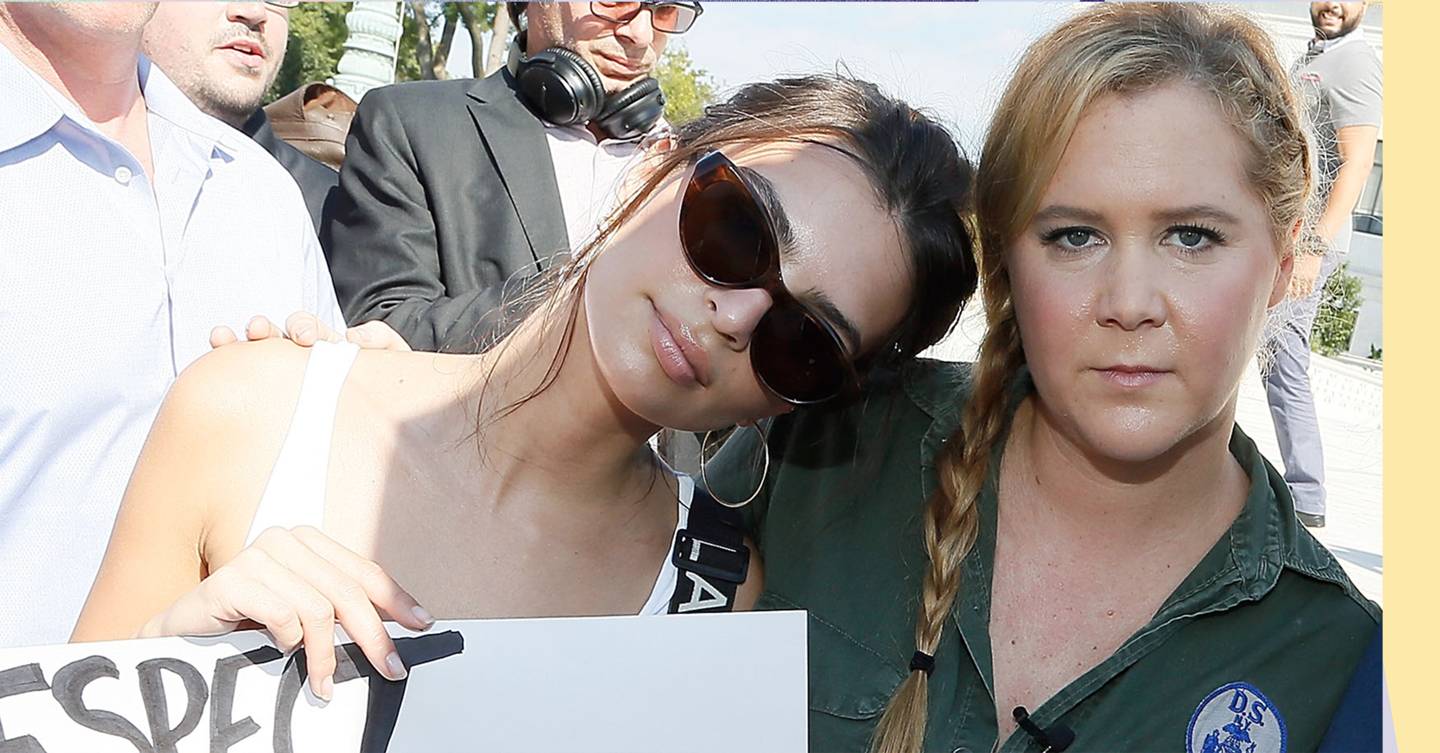 Emily Ratajkowski And Amy Schumer Brett Kavanaugh Protest Arrest ...