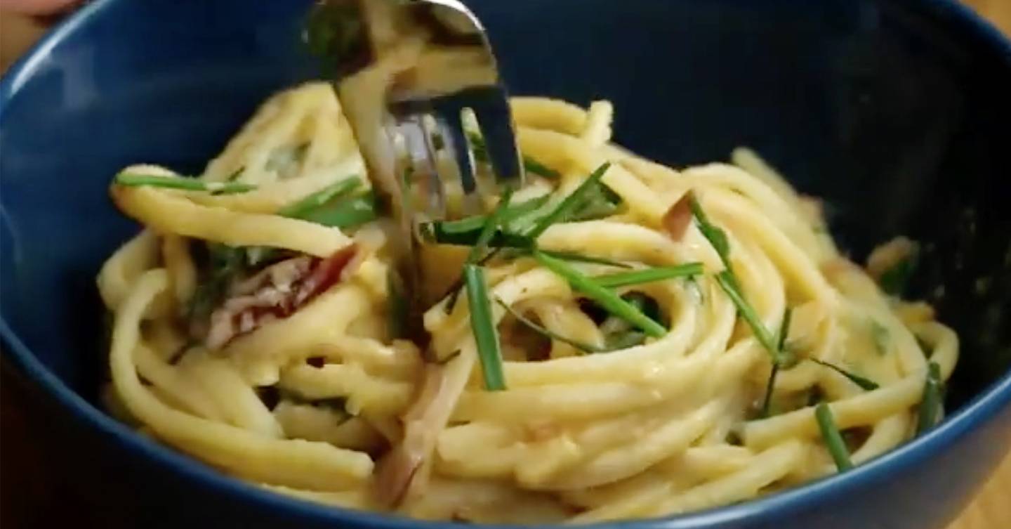 Most Watched Vegan Recipe: Hummus Pasta | Glamour UK