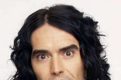 Russell Brand’s freshly dyed hair - Celebrity hair and hairstyles ...