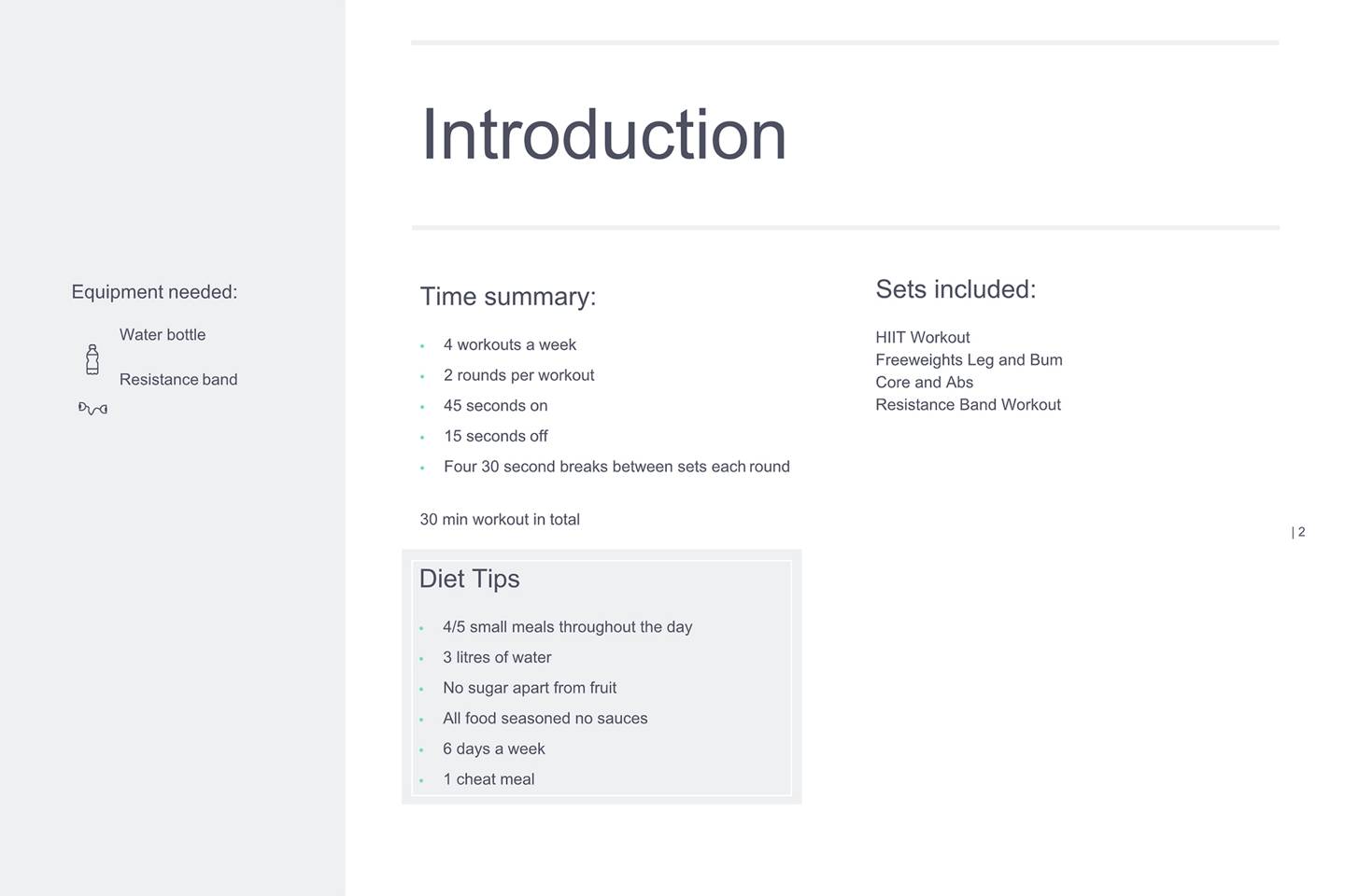 Body By Ciara Workout Plan: Week One | Glamour UK