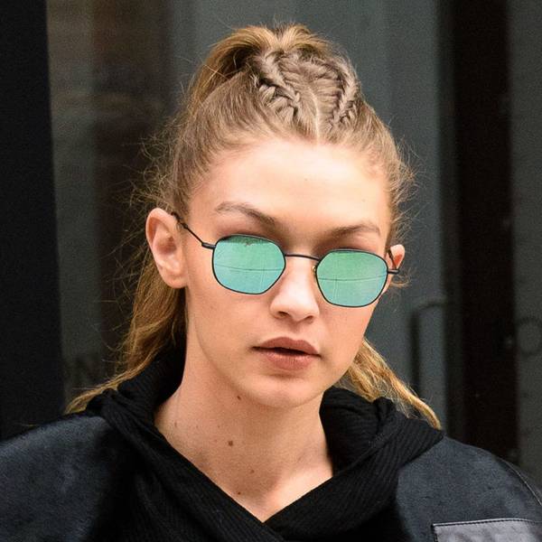 Parting plaits & unicorn braids - celebrity hair | Glamour UK