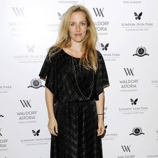 Gillian Anderson style evolution clothes fashion; GLAMOUR.com (UK ...