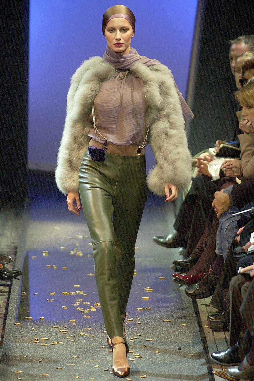 Gisele Bundchen catwalk iconic moments model career pictures; GLAMOUR ...