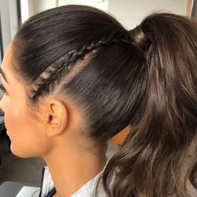 The Flipped High Ponytail Trend: Here's How To Style It | Glamour UK
