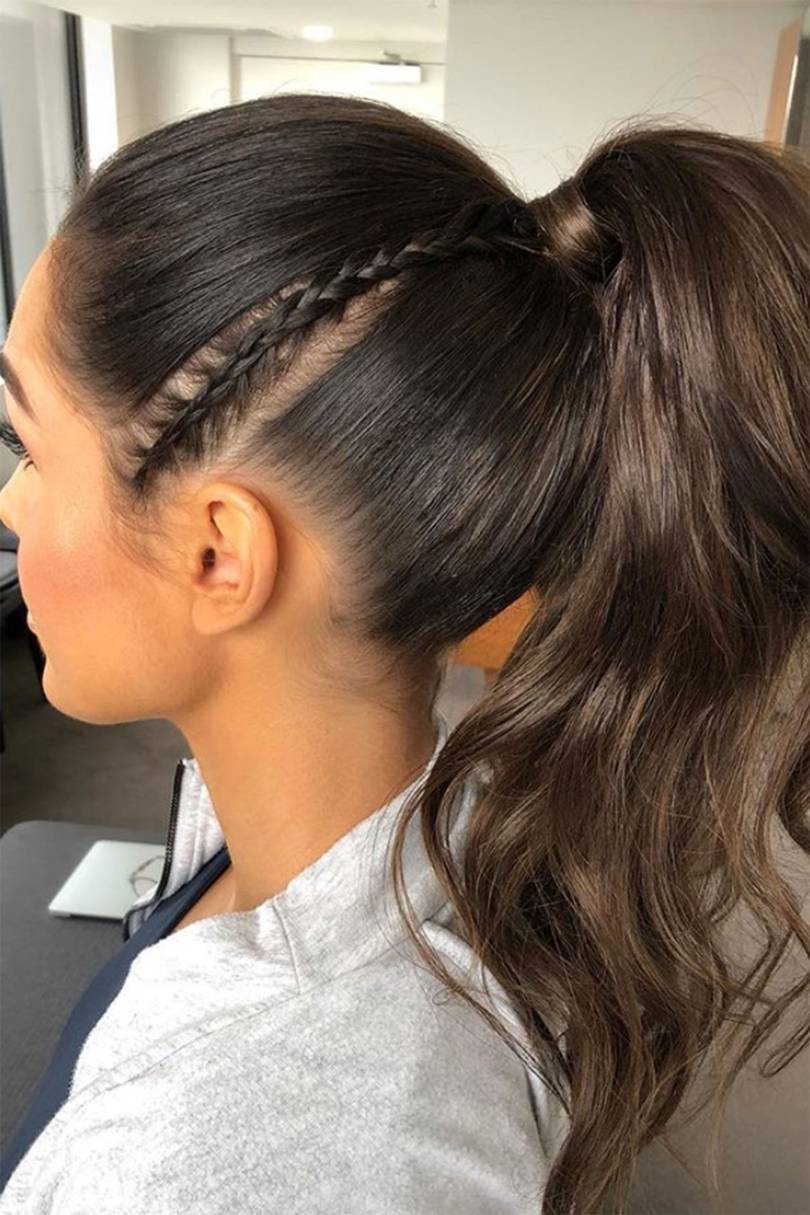 The Flipped High Ponytail Trend: Here's How To Style It | Glamour UK