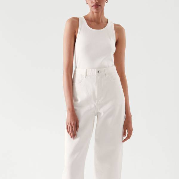Best White Jeans 2021: High Waisted White Jeans, Cropped & Flared ...