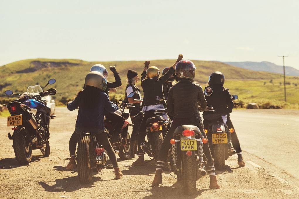 Female bikers: meet London's coolest girl gang | Glamour UK