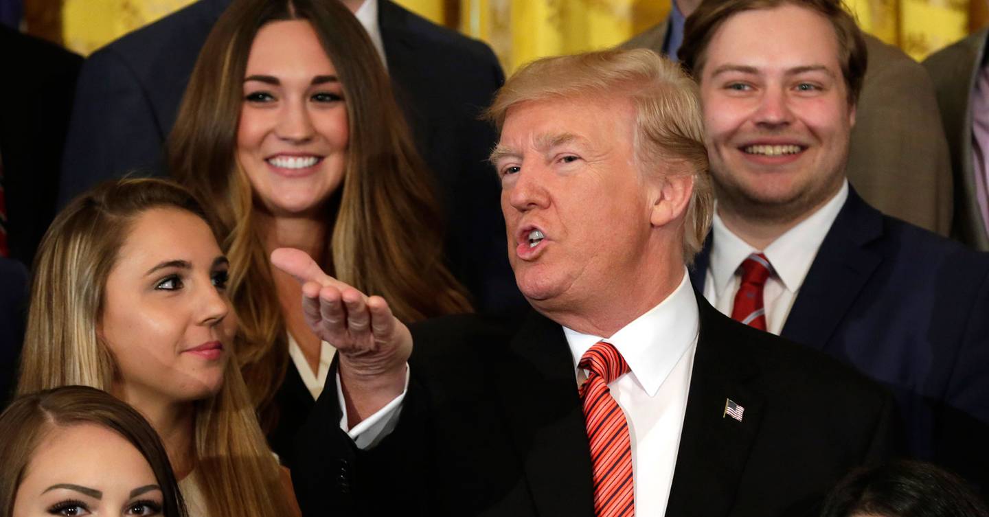 Trump told a female reporter to be 'quiet' after she asked a question ...