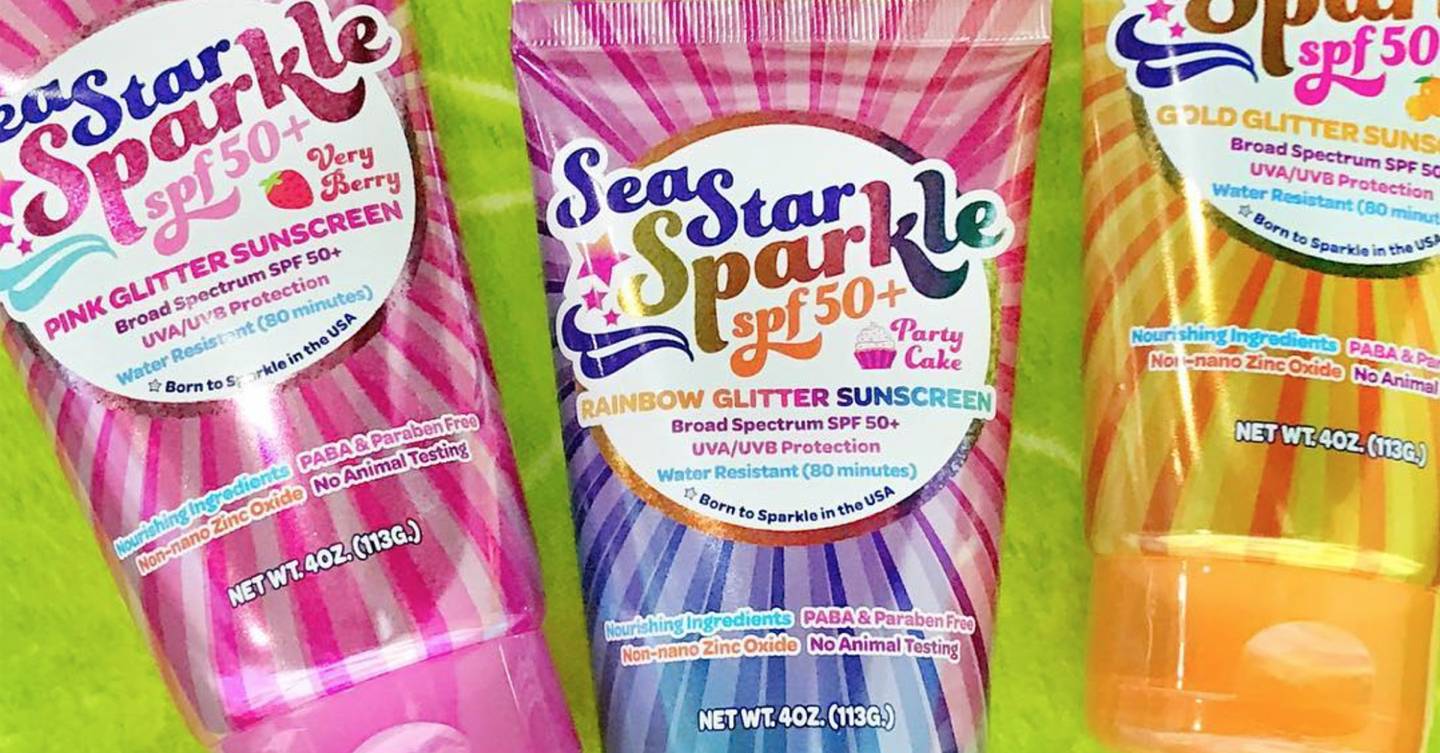 Sea Star Sparkle Glitter Sun Cream Review | Glamour UK