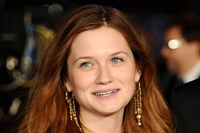 Bonnie Wright’s graduated hair colour - Celebrity hair and hairstyles ...