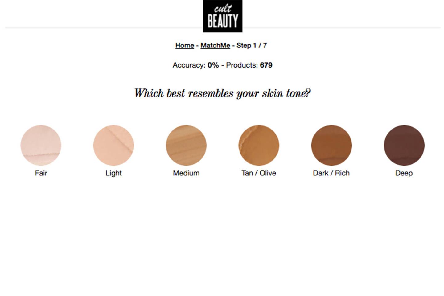 Online Foundation Shade Finders | Glamour UK
