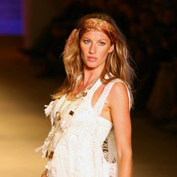 Gisele Bundchen catwalk iconic moments model career pictures; GLAMOUR ...