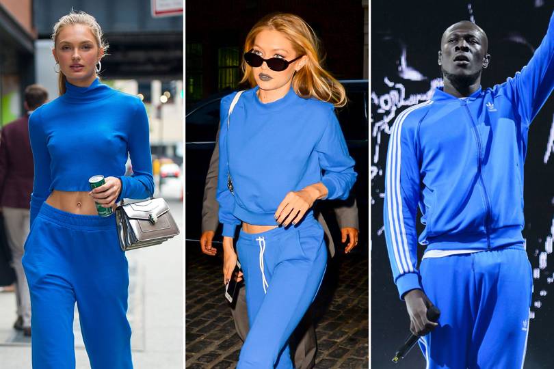 What Colour Trainers With Blue Tracksuit at Hilton Miller blog