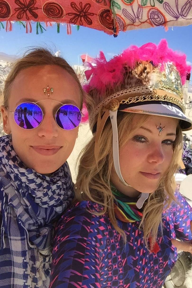 Burning Man festival: Glitter Face Make Up (IN YOUR DREAMS) | Glamour UK