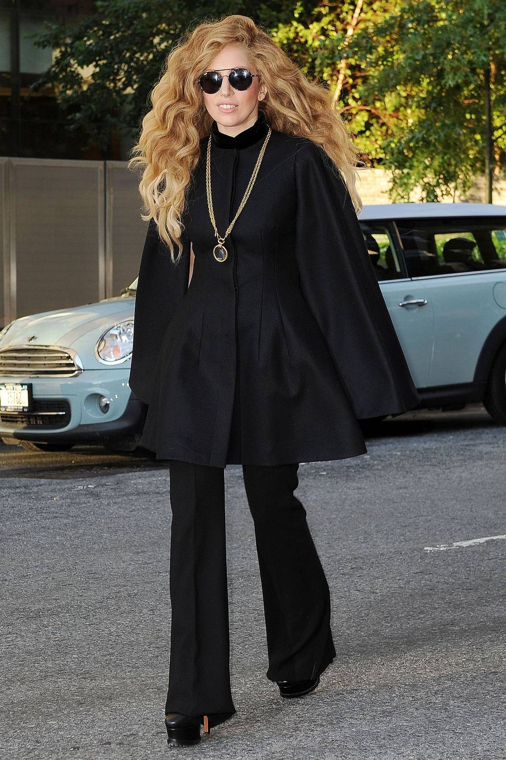 Celebrities wearing capes for winter | Glamour UK