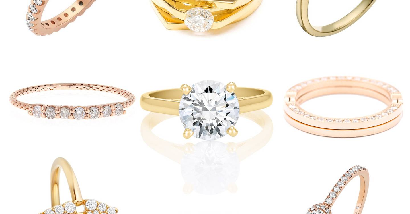 Gold engagement rings for women | Glamour UK