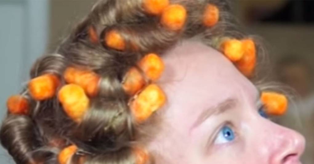Can you curl your hair with Cheetos? Pictures & how to tutorial ...