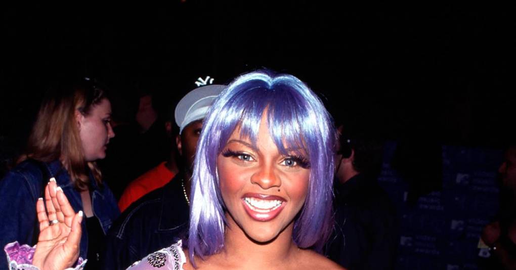 Lil Kim New Face & Look: Lighter Skin & Blonde Hair (THEN & NOW ...