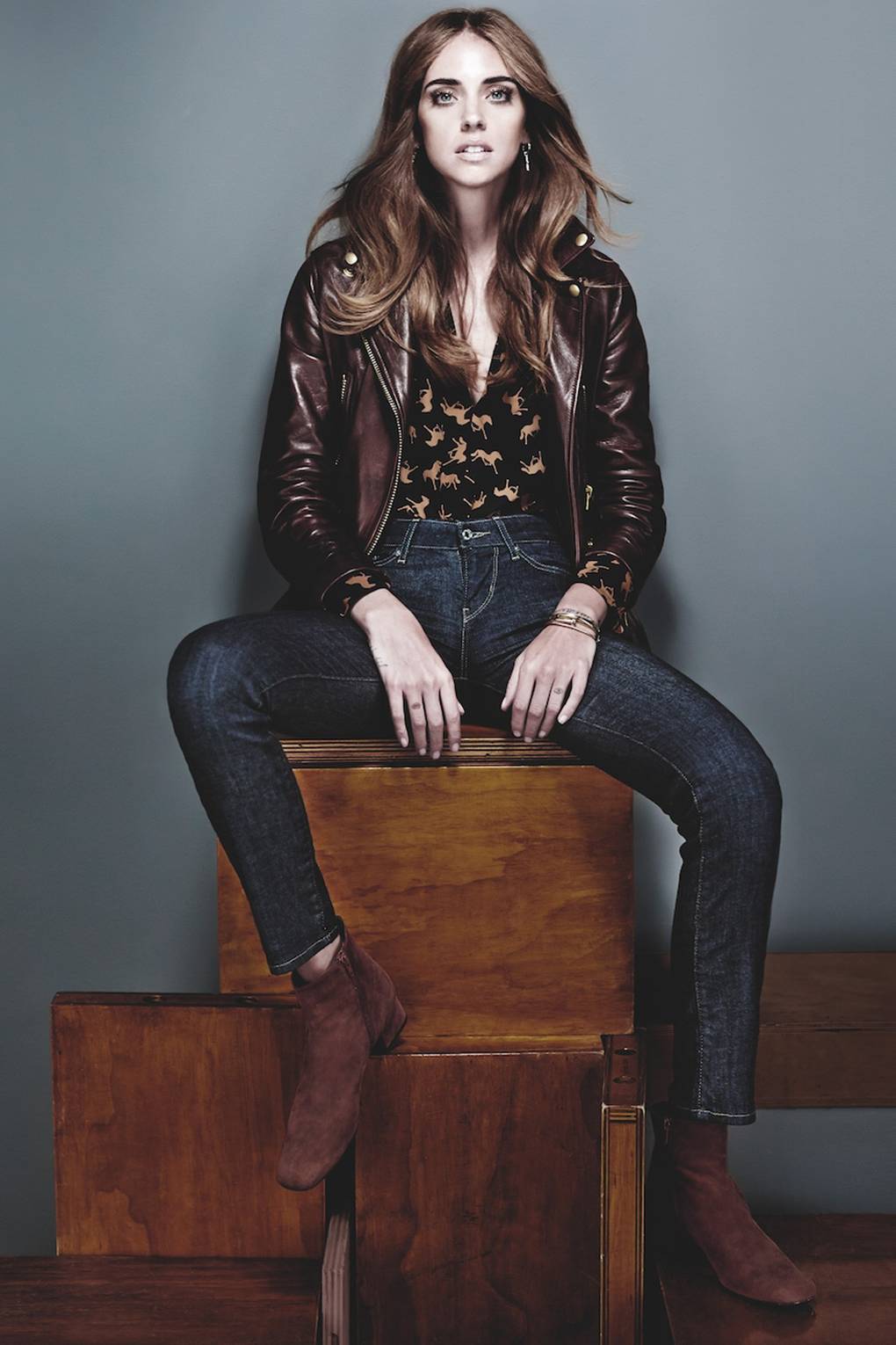 Chiara Ferragni models Levis new collection | Glamour UK